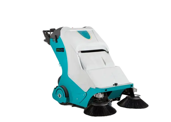 Green Clean Panther Max Walk Behind Battery Sweeper | Cleaning Machines