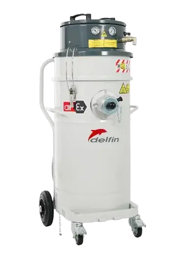Delfin 802WD AIREX 1/3D ATEX Wet and Dry Industrial Vacuum | Cleaning ...
