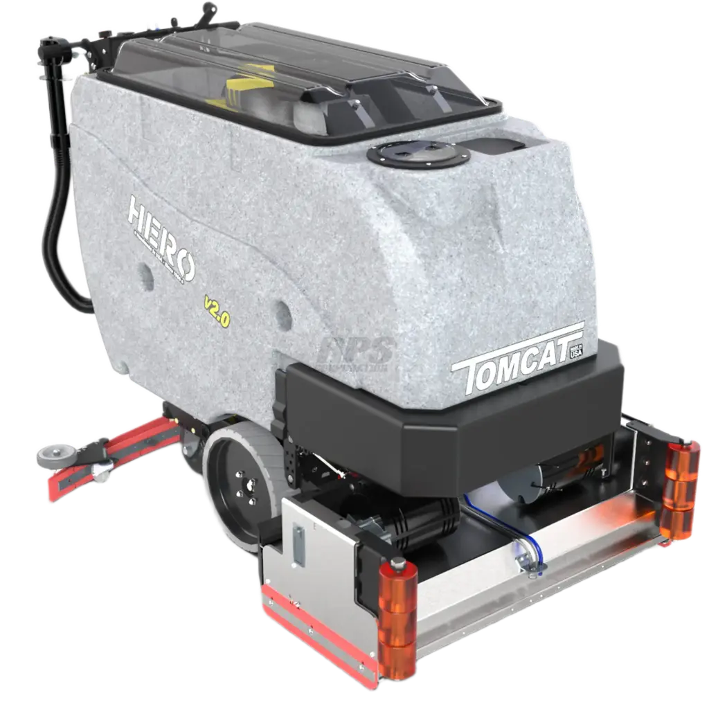 Tomcat HERO v2.1 33" Cylindrical Traction Drive Walk Behind Scrubber ...